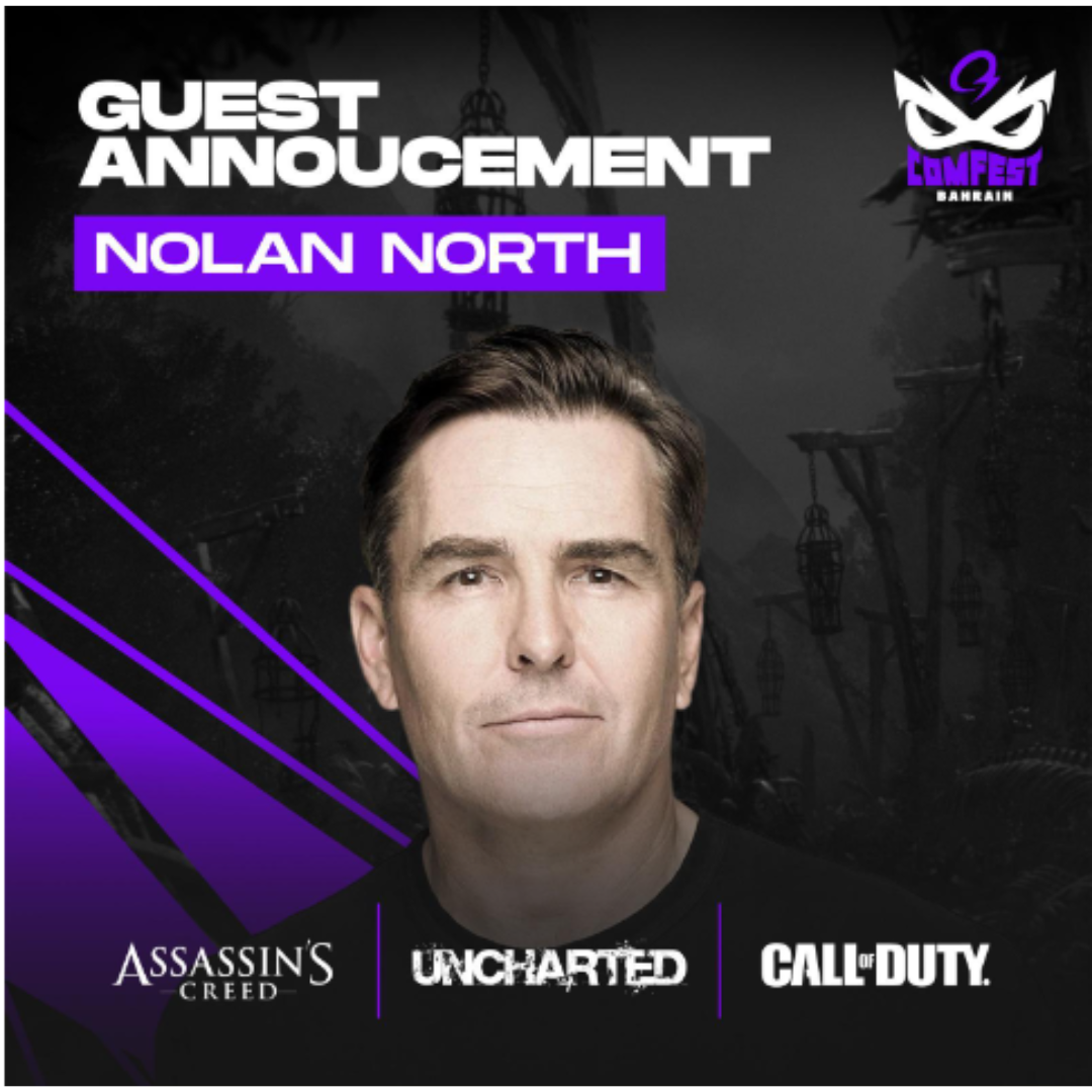 Nolan North to Make Exclusive Appearance at Comfest Bahrain 2025 | MN2S